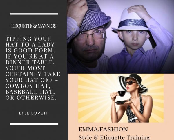 Hat etiquette for men - Emma.FashionEmma.Fashion