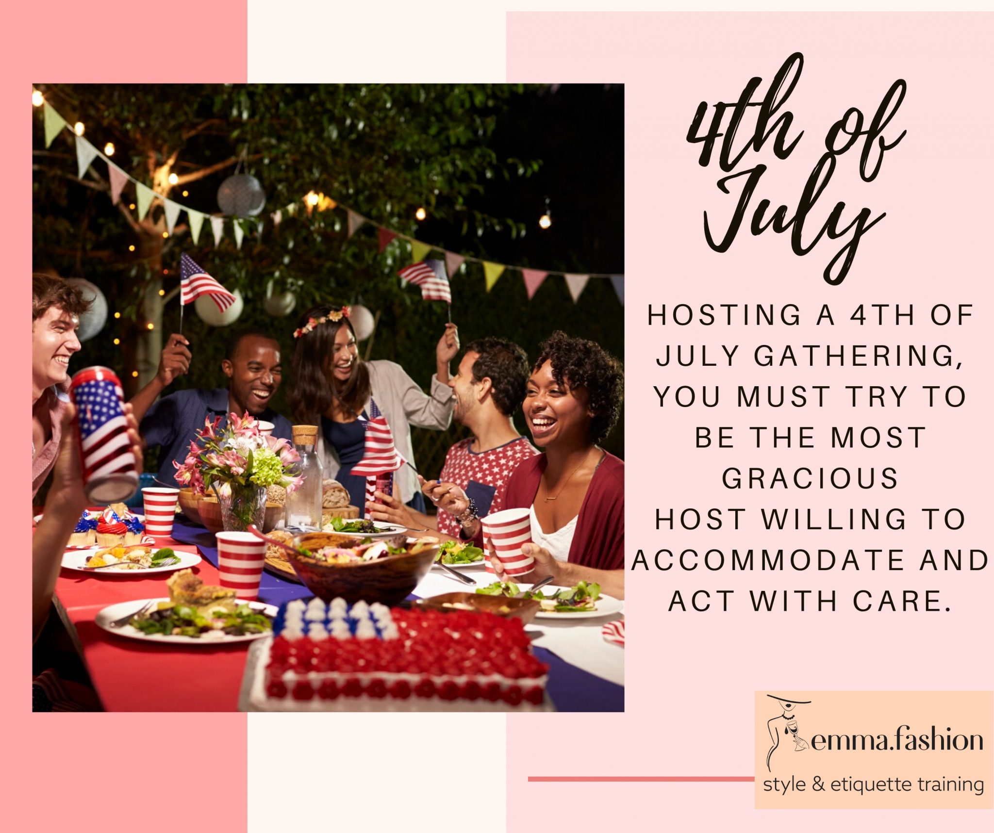 Fourth of July Etiquette Tips - Emma.FashionEmma.Fashion