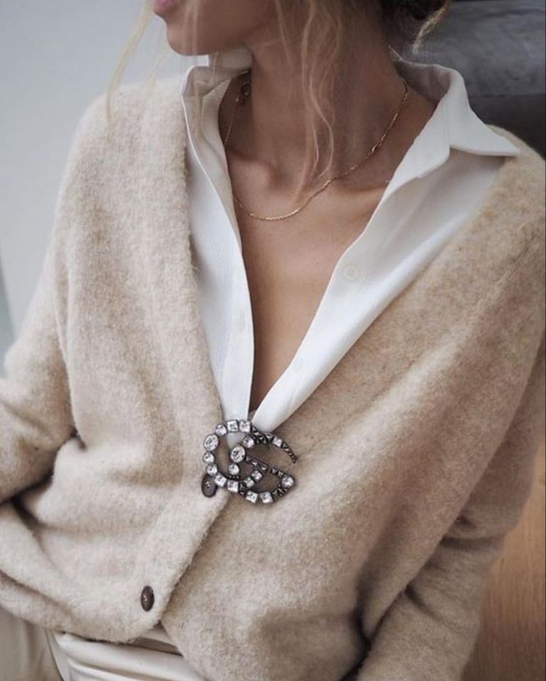 How to wear brooches and pins to elevate your outfit - Emma.FashionEmma ...