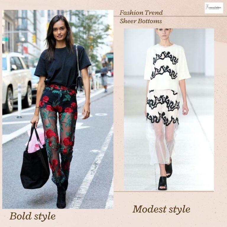 How To Wear Sheer Clothing Fashion Trend With Confidence - Emma ...