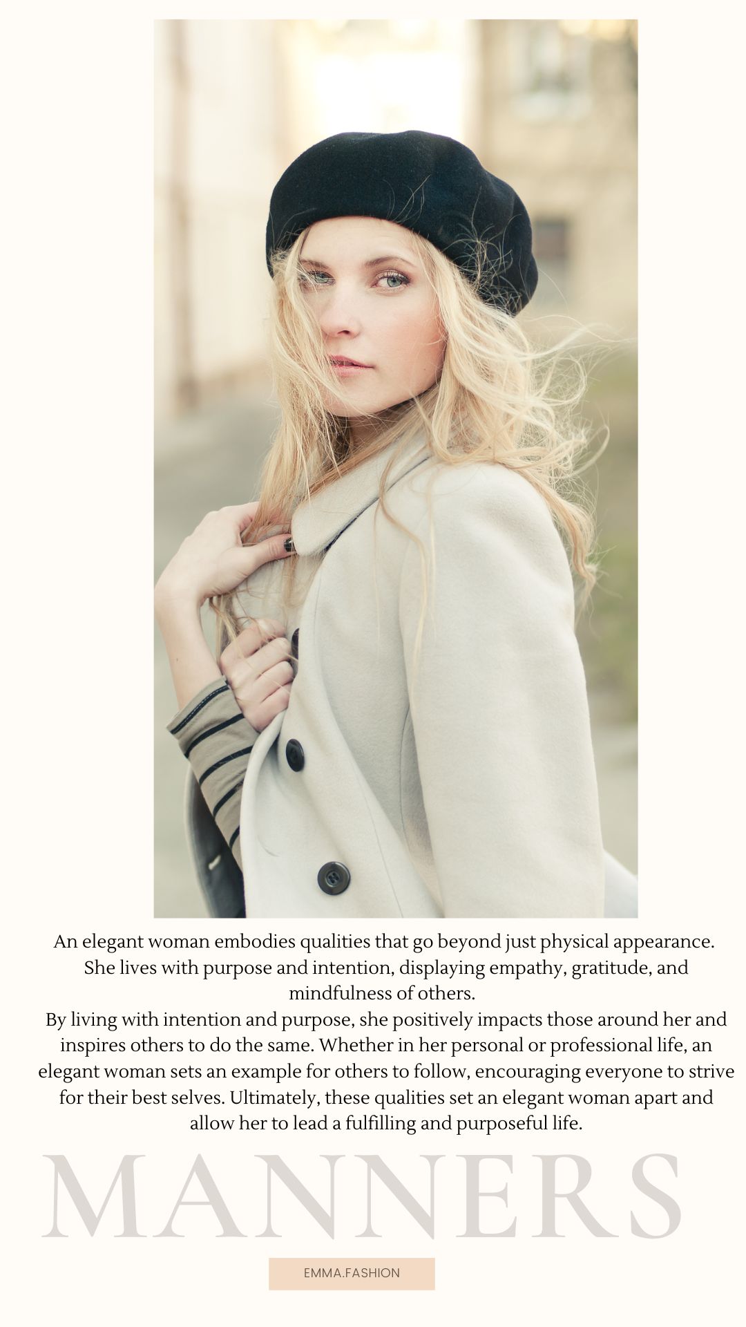 3 Qualities That Make A Woman Elegant And Attractive - Emma.FashionEmma ...