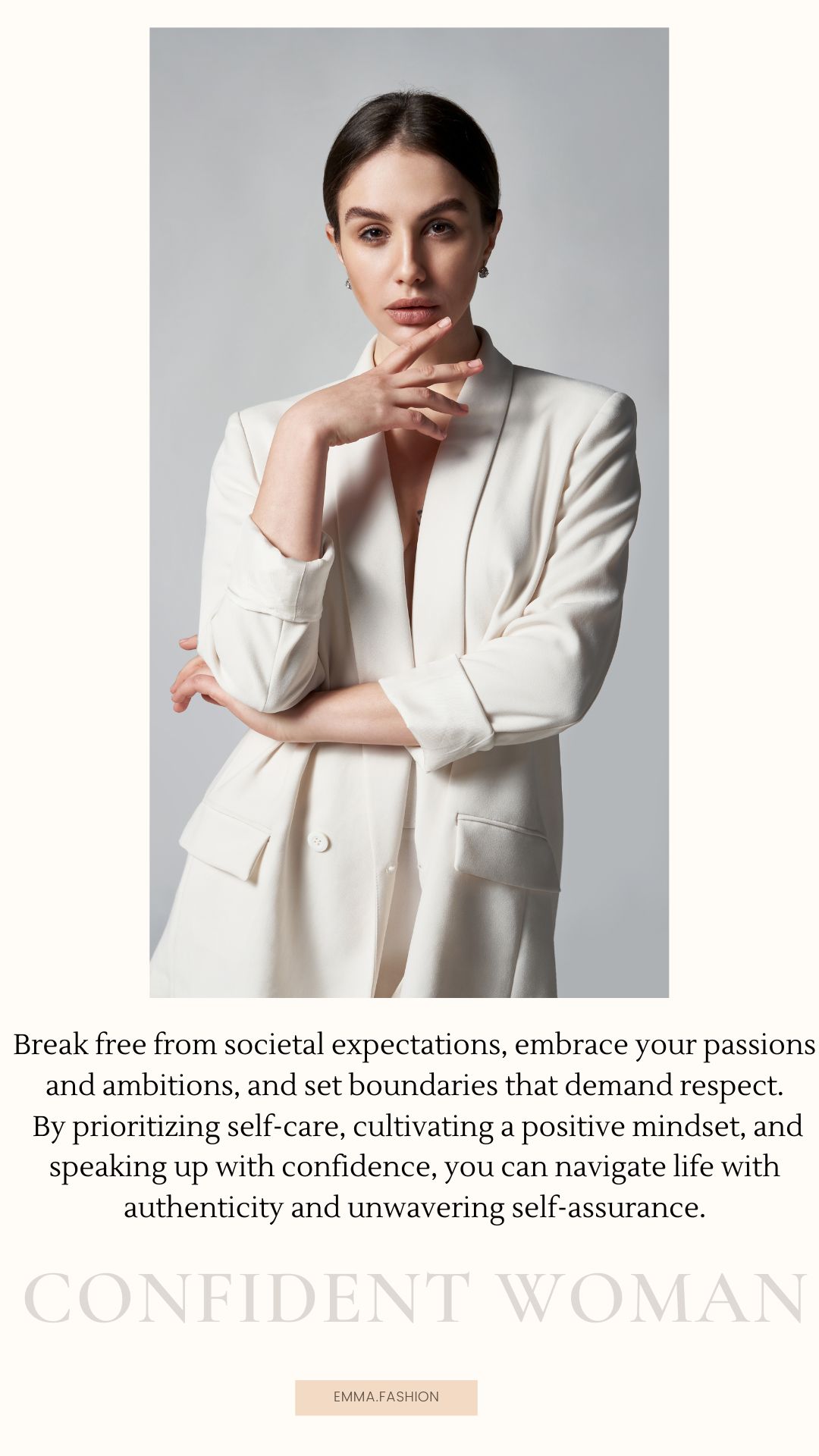 5 Easy Steps To Make You More Confident & Distinctive - Emma ...