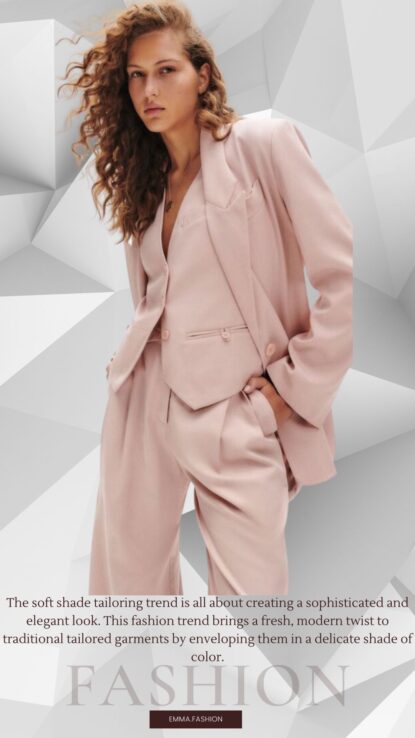 How to suit up the soft shade tailoring trend - Emma.FashionEmma.Fashion
