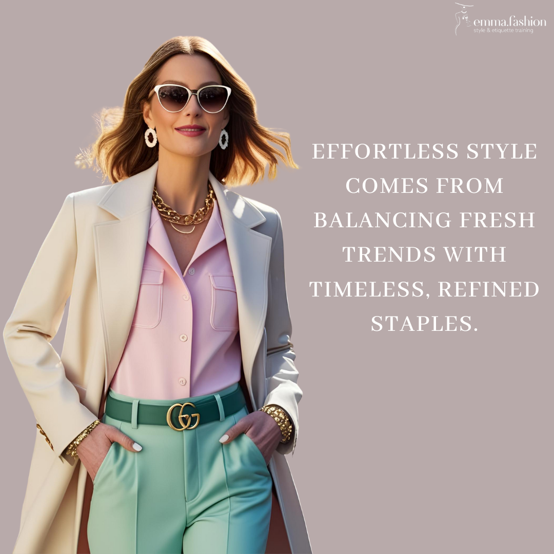 How To Dress Well For Spring: Mix Trendy Pieces With Classics - Emma ...
