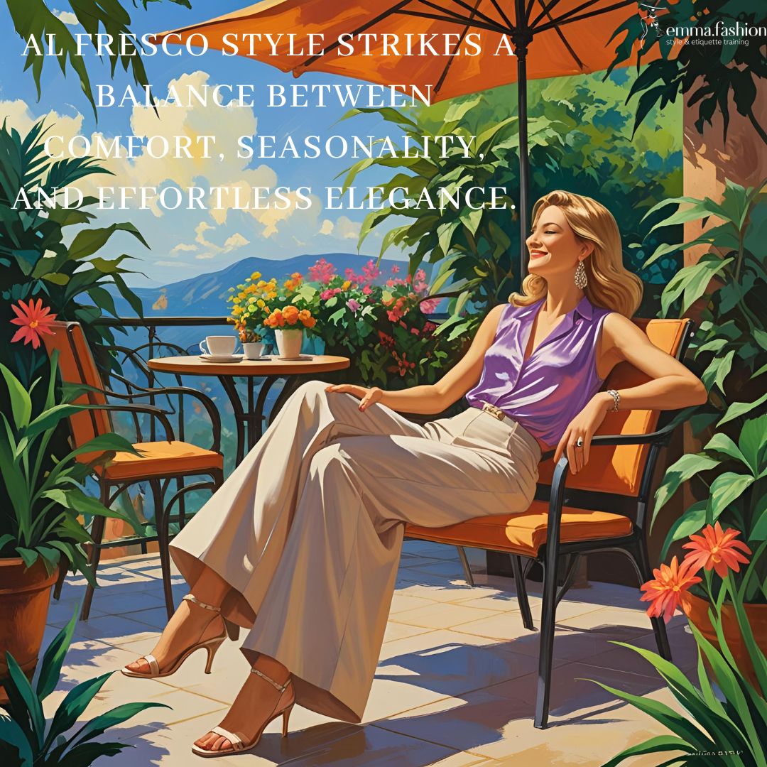 How to Master Al Fresco Style - Emma.FashionEmma.Fashion