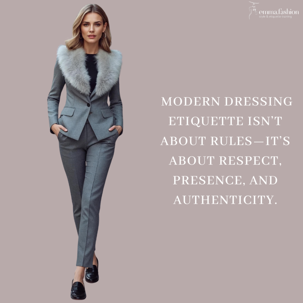 5 Old-Fashioned Dressing Etiquette Rules That No Longer Apply - Emma ...